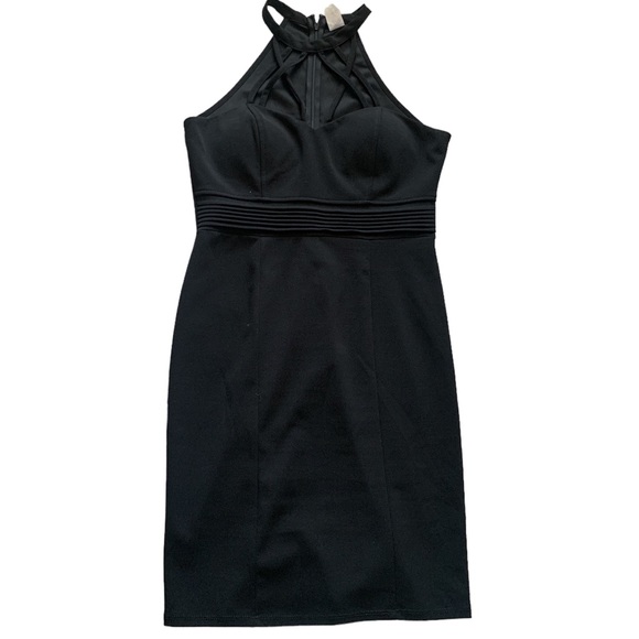 Leyva’s | Dresses | Caged Black Dress Sz L | Poshmark